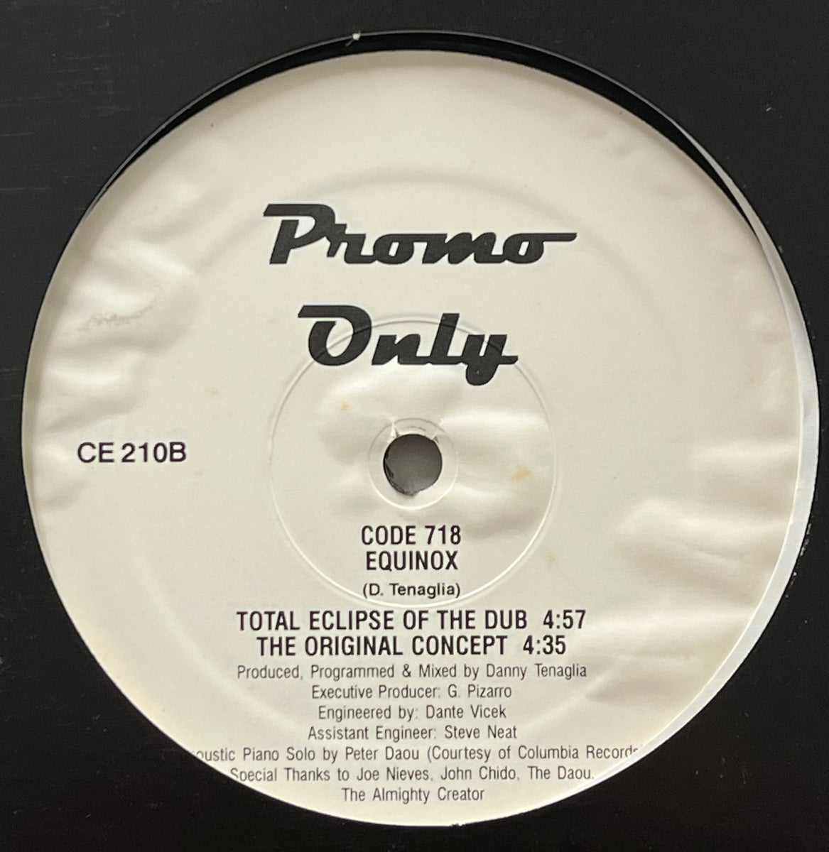 CODE 718 / Equinox (CE 210, 12inch) – TICRO MARKET