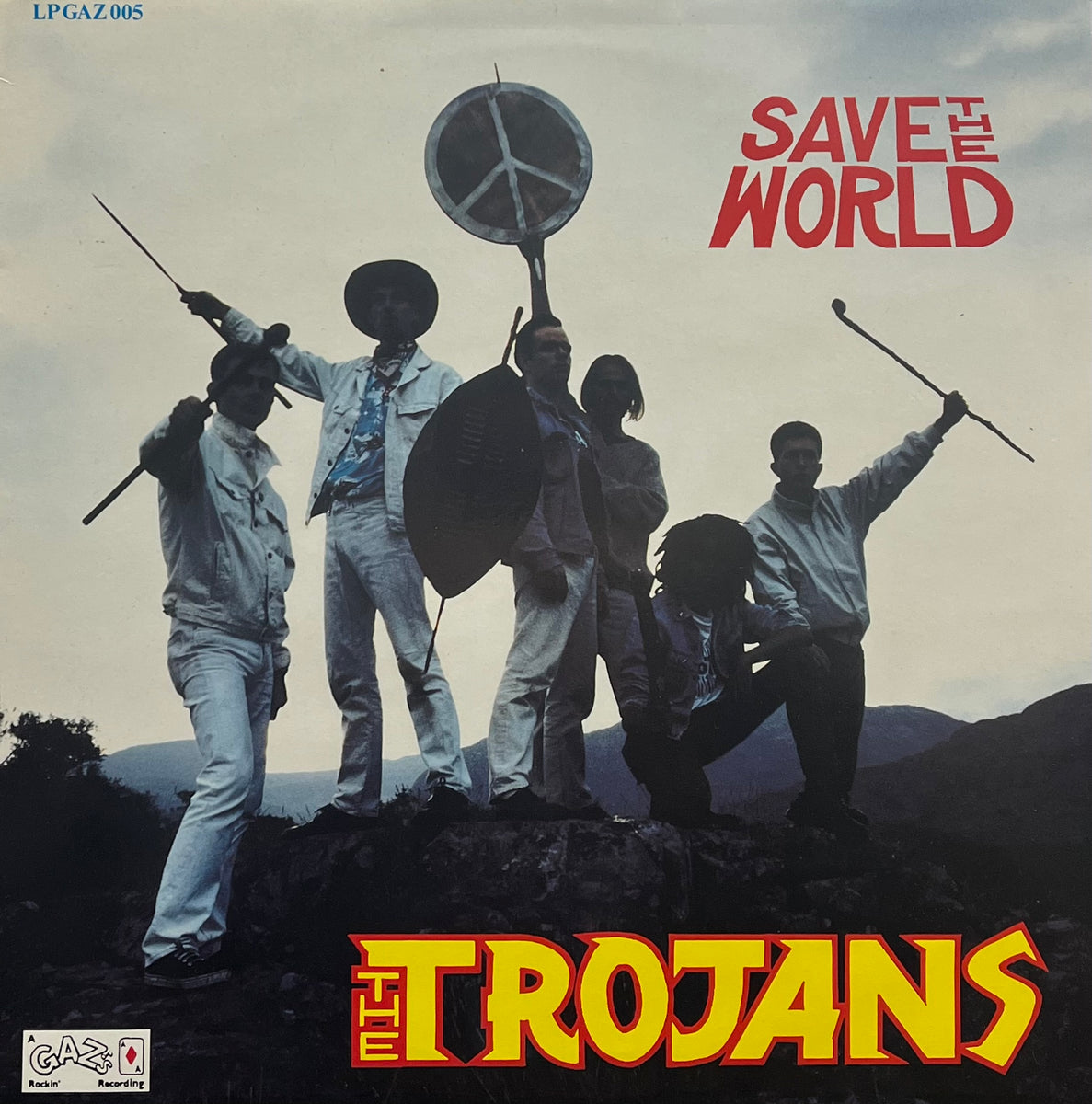 TROJANS / Save The World (Gaz's Rockin' – LP GAZ 005, LP) – TICRO MARKET
