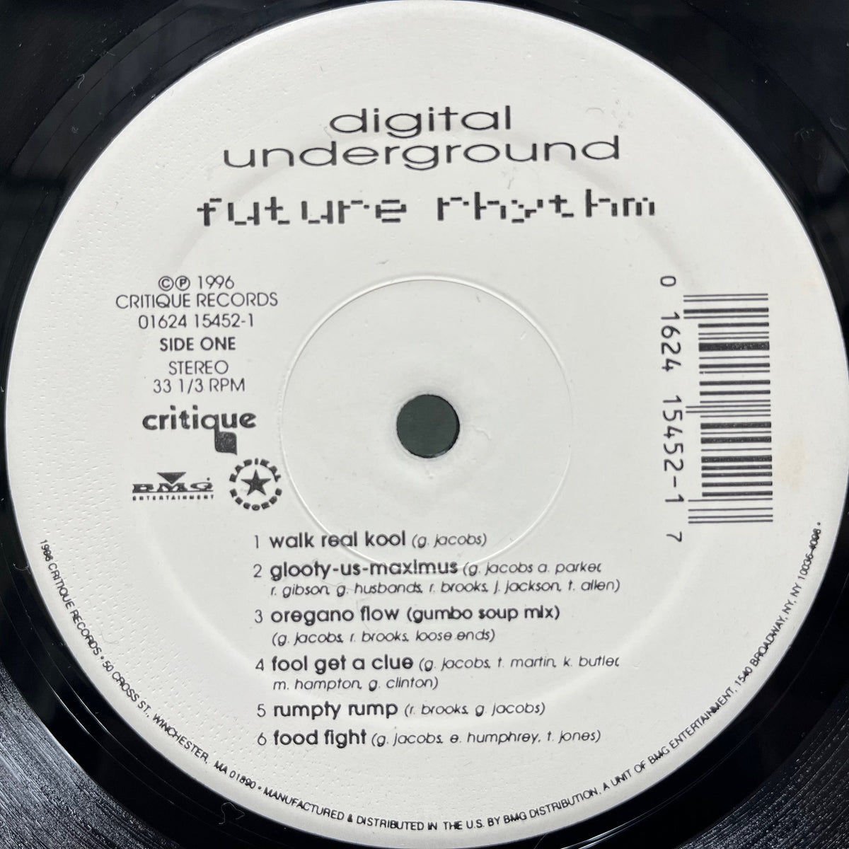 DIGITAL UNDERGROUND / Future Rhythm (01624 15452-1, LP) – TICRO MARKET