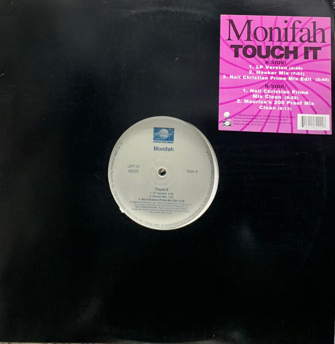 Monifah / Touch It (Uptown – UPT12 56222, 12inch) – TICRO MARKET