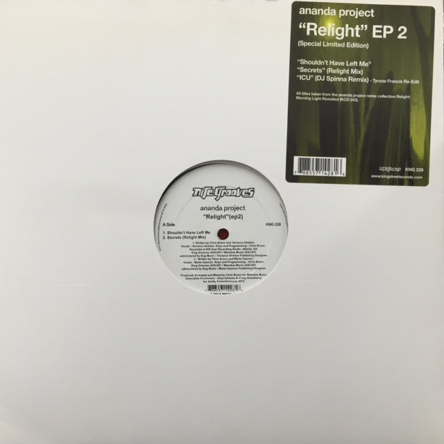 ANANDA PROJECT / ”RELIGHT”EP 2 – TICRO MARKET