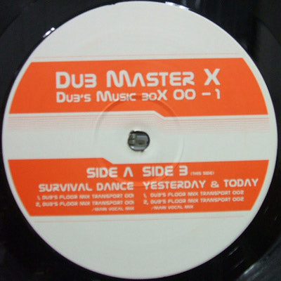 DUB MASTER X / DUB'S MUSIC BOX 00-1 – TICRO MARKET