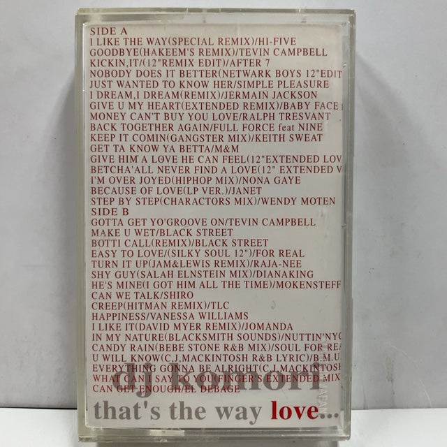 DJ KOMORI / DJ Komori r&b mix vol.1 - that's the way Love... – TICRO MARKET