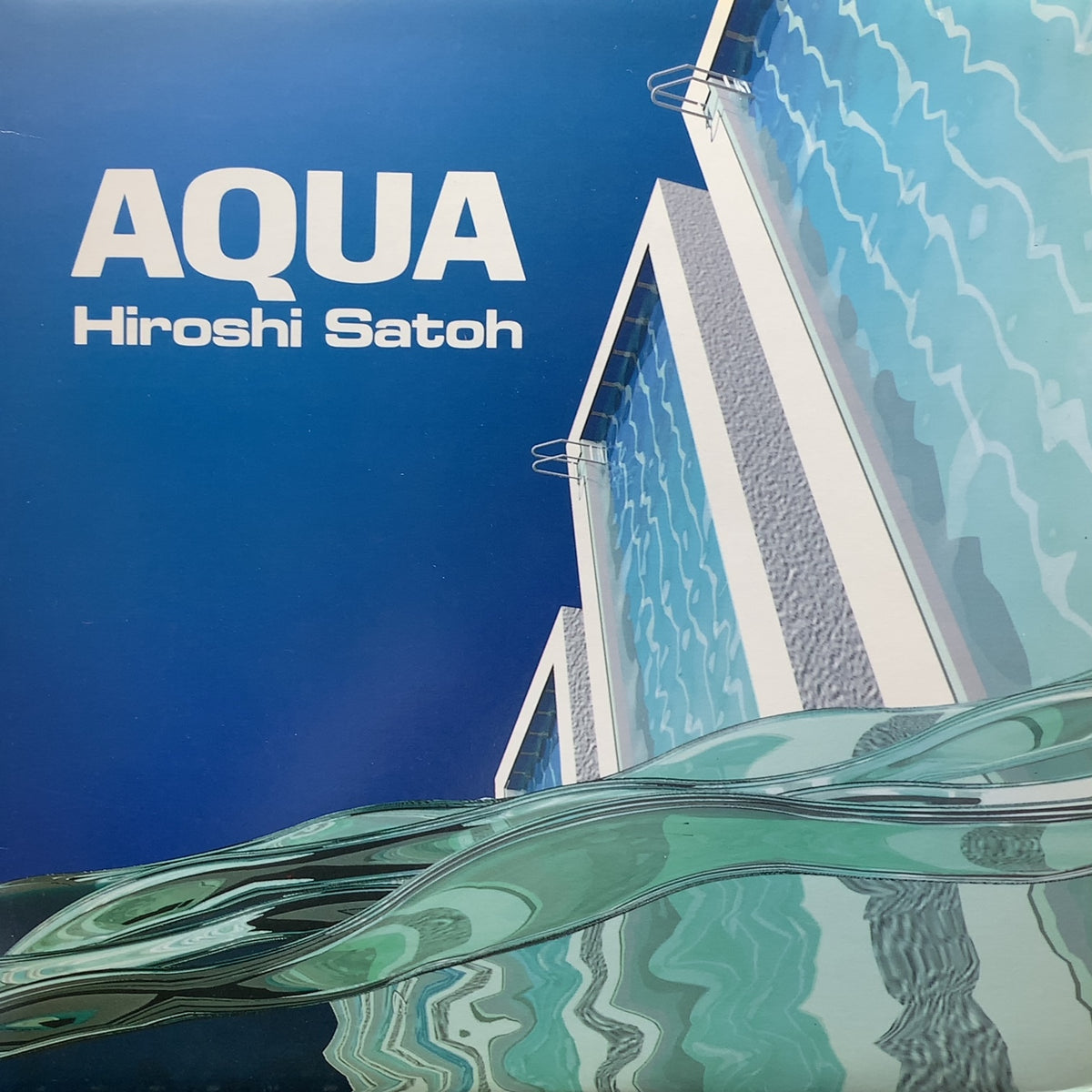 佐藤博 (HIROSHI SATO) / Aqua ( Great Tracks, MHJL 182, LP) AQUA BLUE WAX – TICRO MARKET