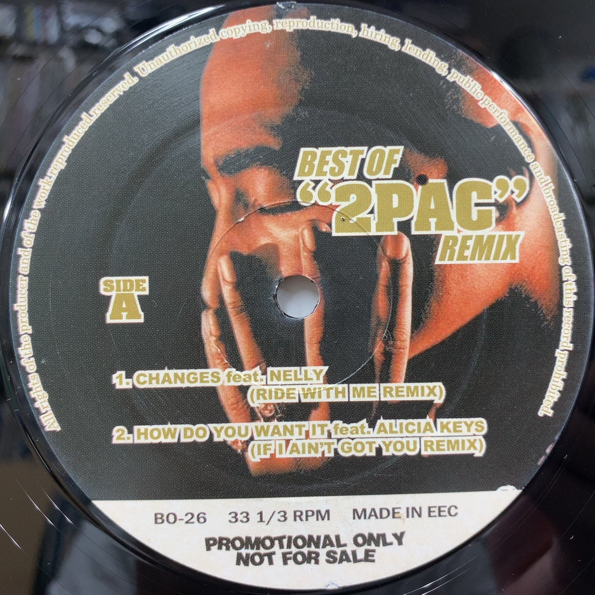 2PAC / Best Of 2pac Remix (BO-26, 12inch) – TICRO MARKET