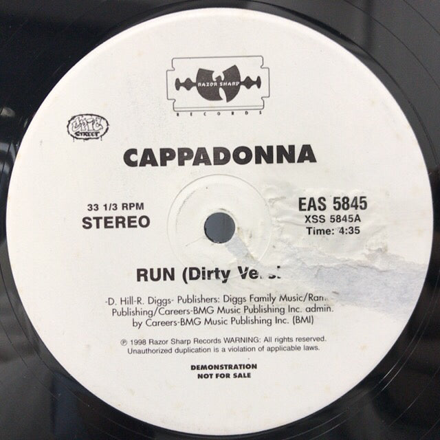 CAPPADONNA / RUN(EAS 5845,12inch ) – TICRO MARKET
