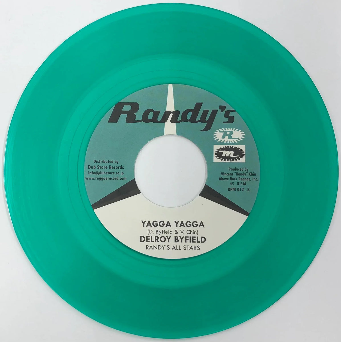 SKATALITES - DELROY BYFIELD / Tribute To Nehru / Yagga Yagga (Green Vi ...