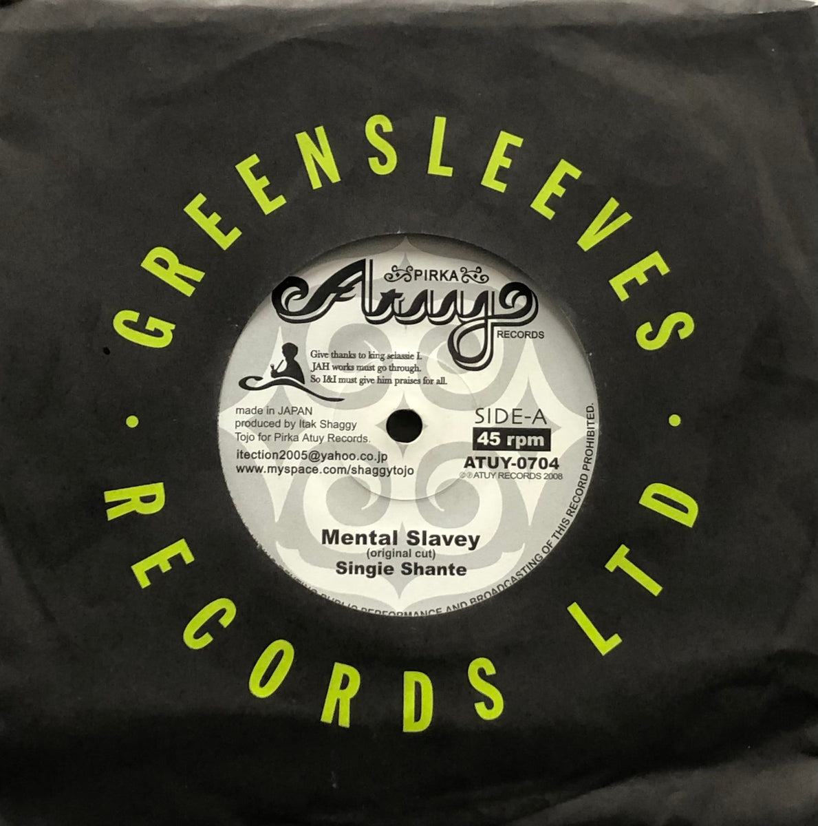 SINGIE SHANTE / Mental Slavery (Pirka Atuy, ATUY-0704, 7inch) – TICRO ...