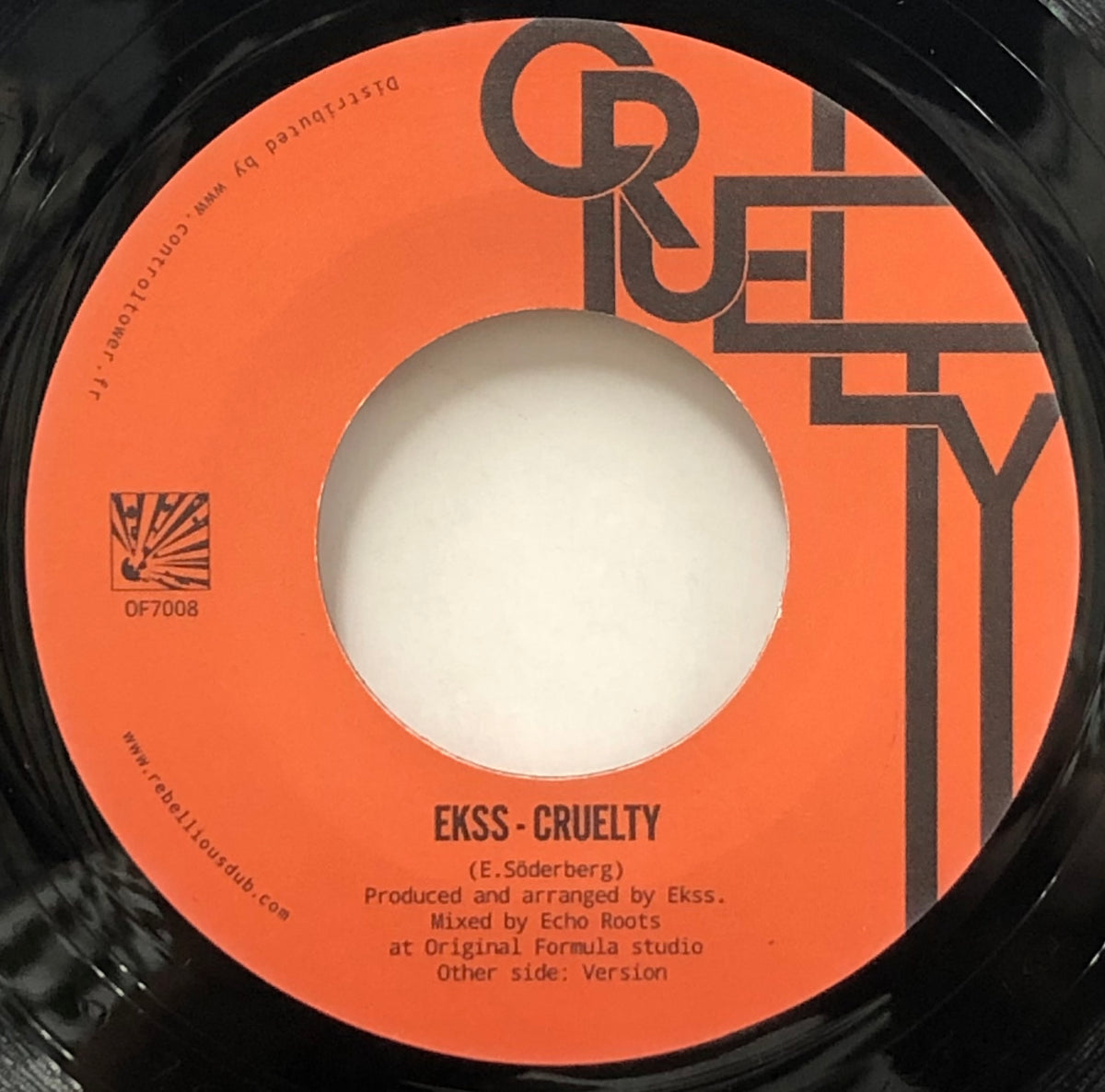 EKSS / Cruelty (Original Formula, OF7008, 7inch) – TICRO MARKET