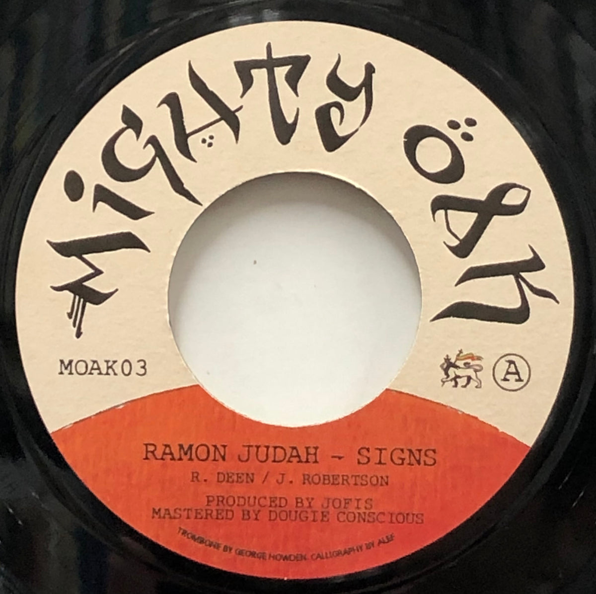 RAMON JUDAH / Signs (Mighty Oak, MOAK03, 7inch) – TICRO MARKET