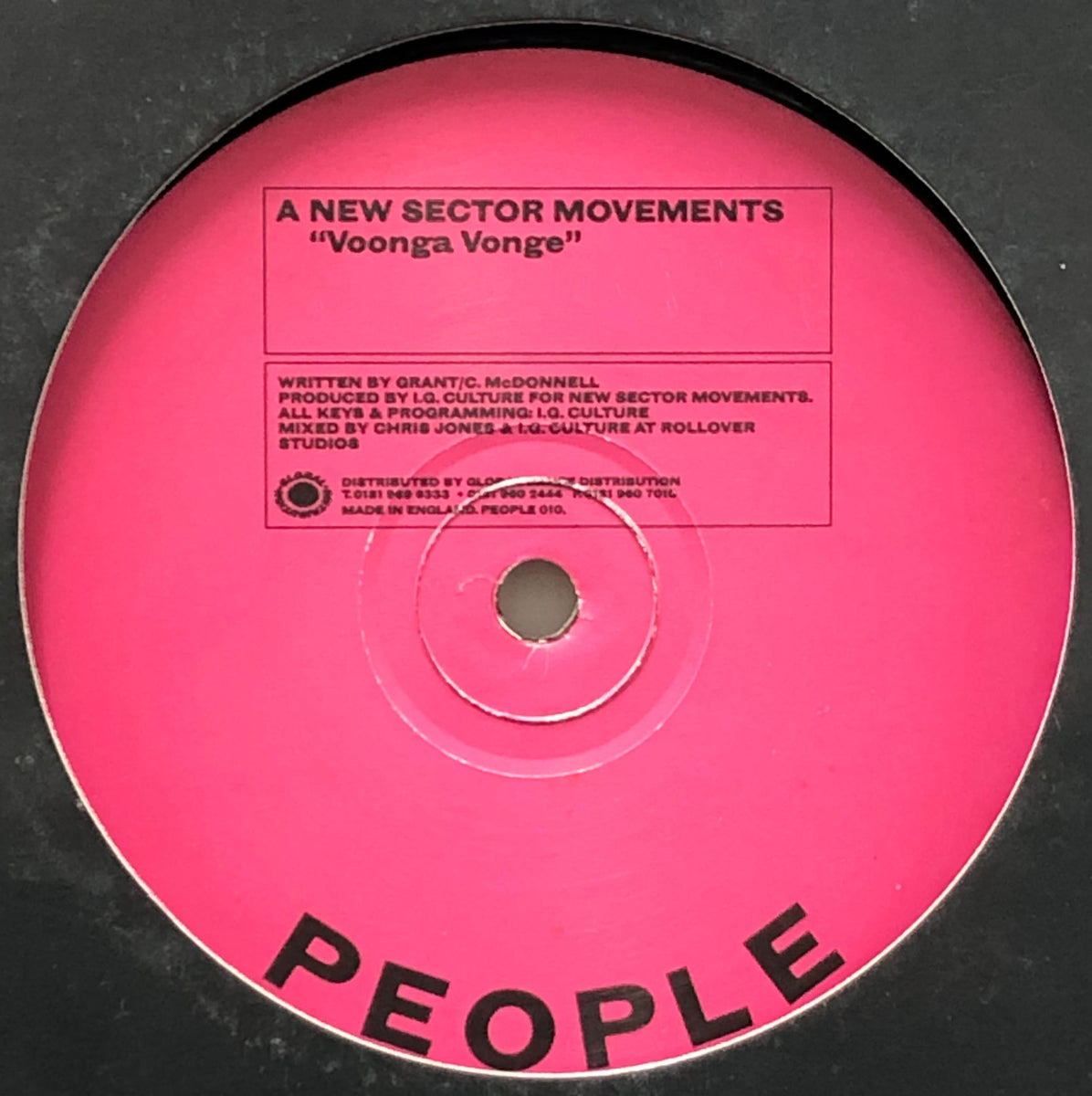 NEW SECTOR MOVEMENTS / Voonga Vonge (People, PEOPLE 010, 12inch ...
