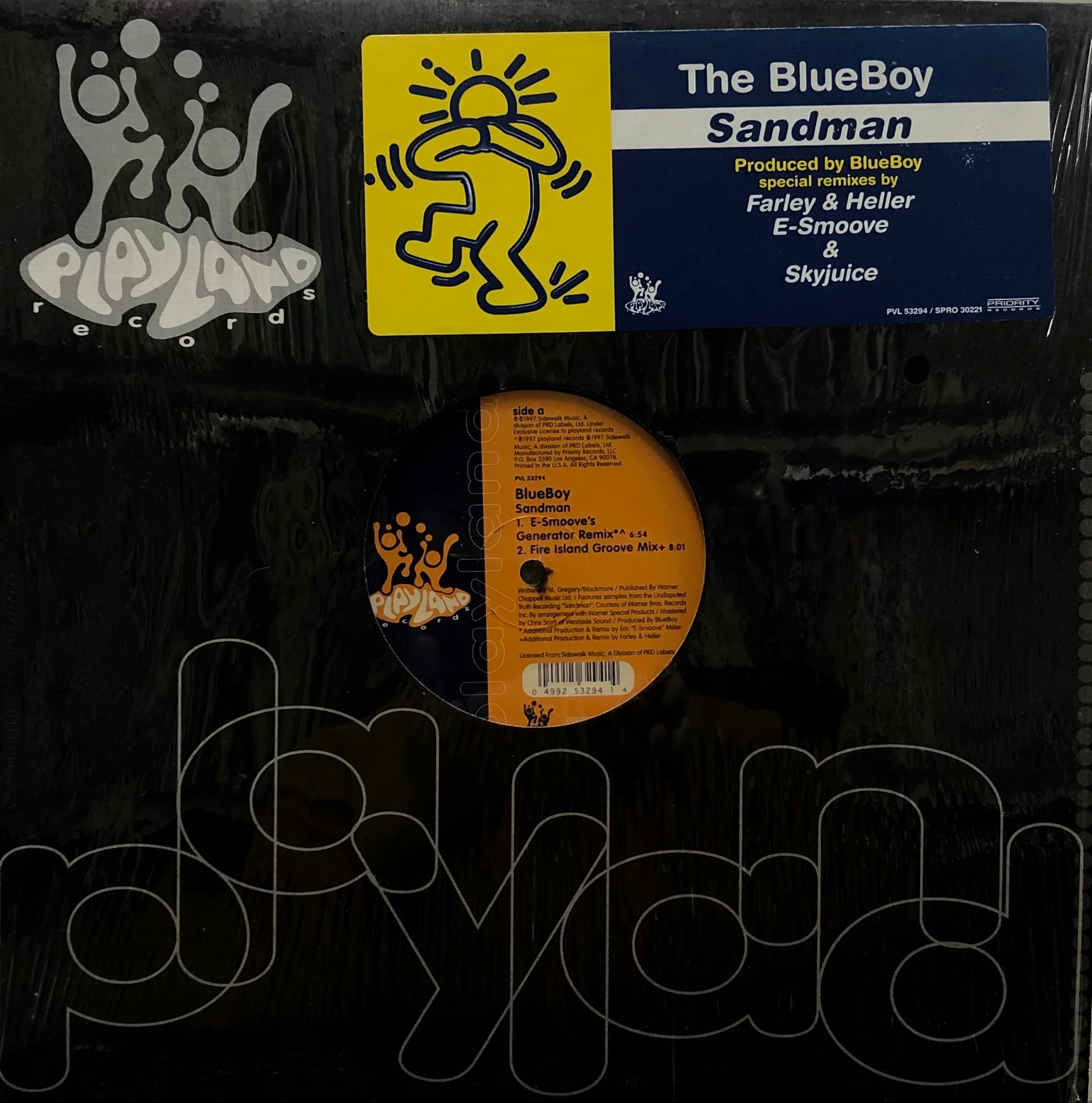 BLUEBOY / Sandman (Playland, PVL 53294, 12inch) – TICRO MARKET