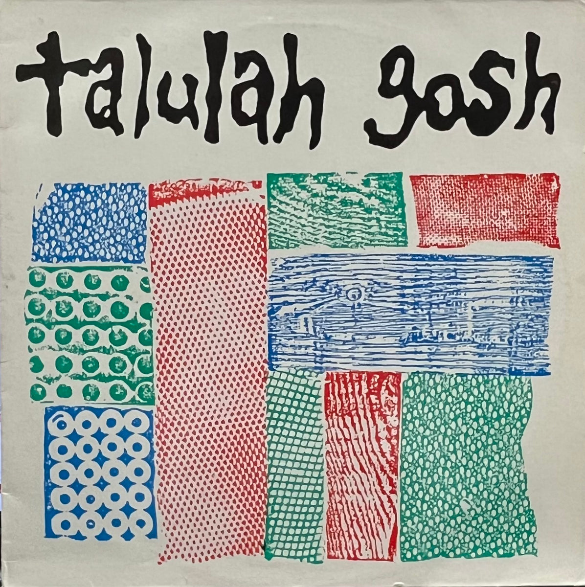 TALULAH GOSH / Where's The Cougar, Matey? (53rd & 3rd, AGARR 14T, 12in ...