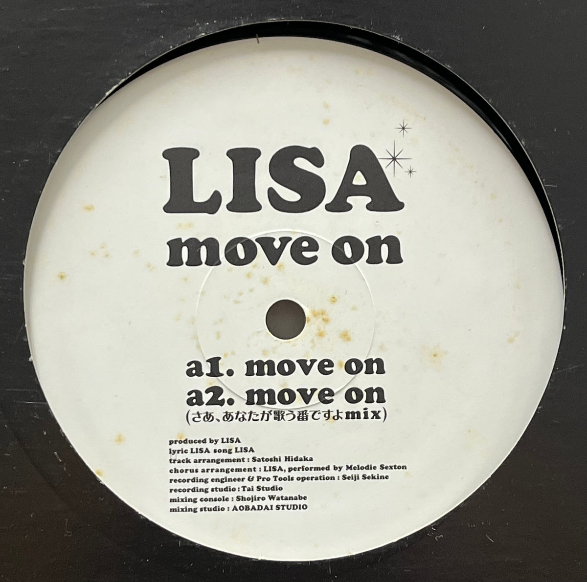 LISA / Move On (Labsoul, LSR-045, 12inch) – TICRO MARKET