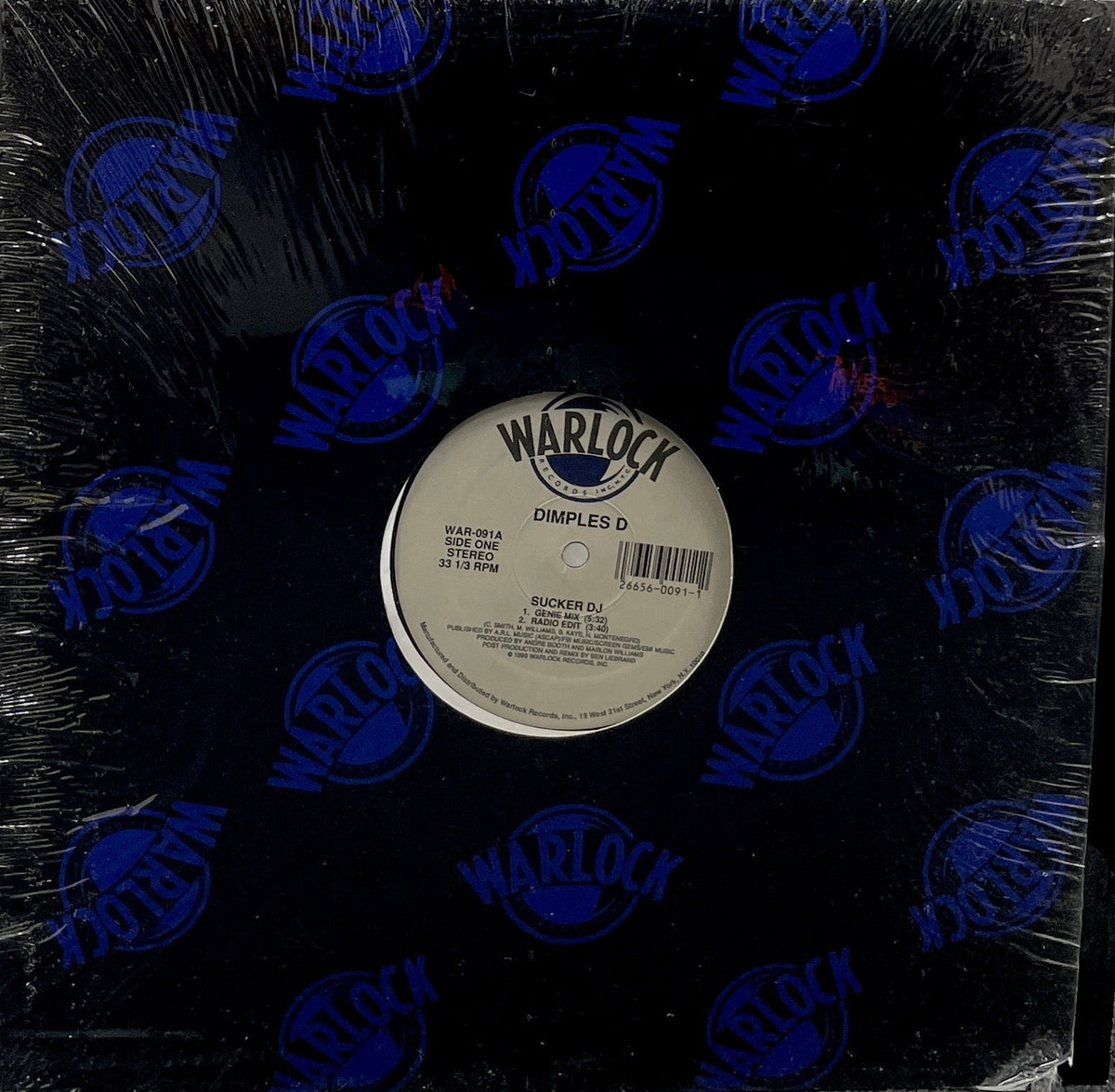 DIMPLES D / Sucker DJ Genie Mix (Warlock, WAR-091, 12inch) – TICRO MARKET