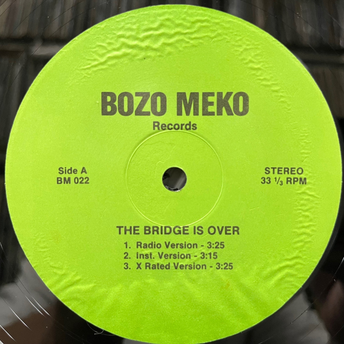 BOOGIE DOWN PRODUCTIONS / The Bridge Is Over / E,W&F / BRAZILIAN RHYME ...