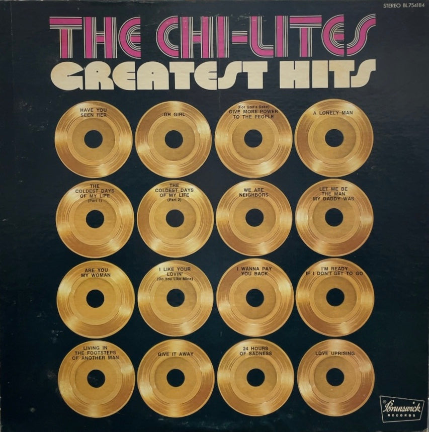 CHI-LITES / Greatest Hits (inc. Are You My Woman) LP – TICRO MARKET