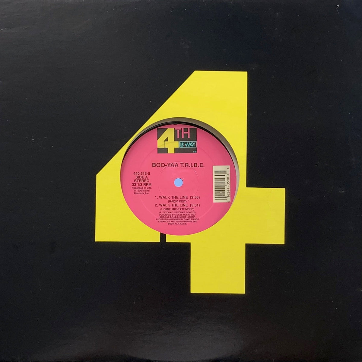 BOO-YAA T.R.I.B.E. / Walk The Line (440 518-0, 12inch) – TICRO MARKET
