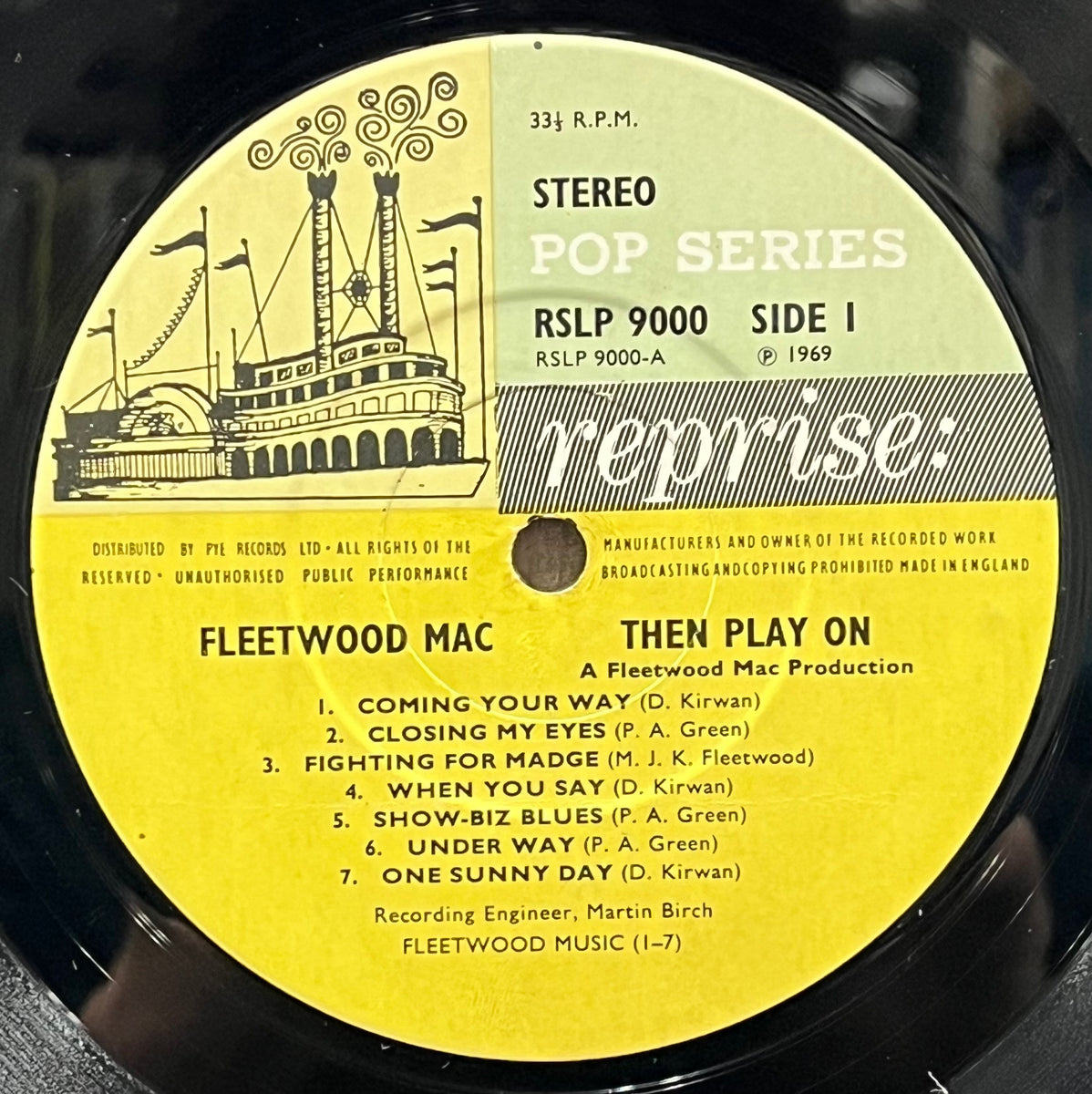 FLEETWOOD MAC / Then Play On (Reprise – RSLP 9000, LP) UK Original ...