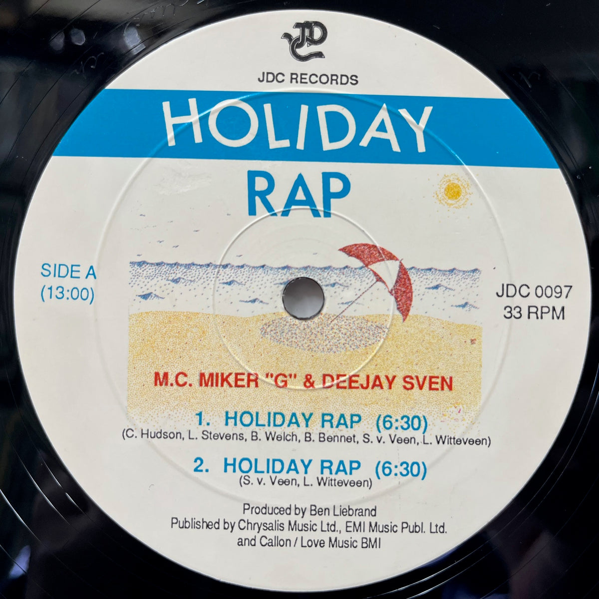 M.C. MIKER "G" & DEEJAY SVEN / Holiday Rap (Reissue, 12inch) – TICRO MARKET