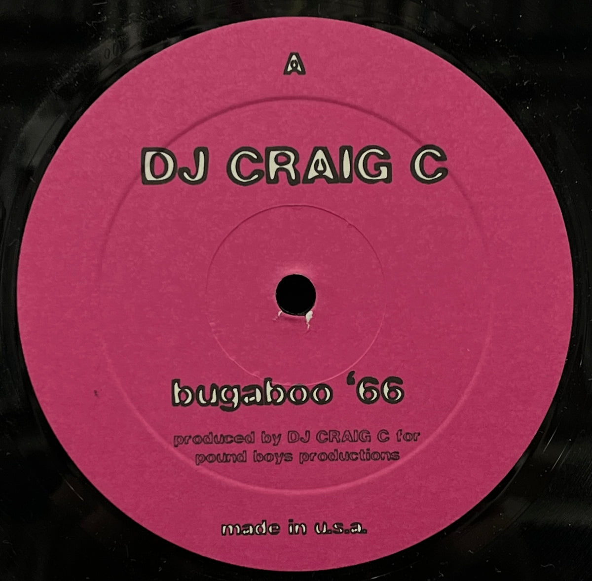 DJ CRAIG C / Bugaboo '66 (CC 01, 12inch) – TICRO MARKET