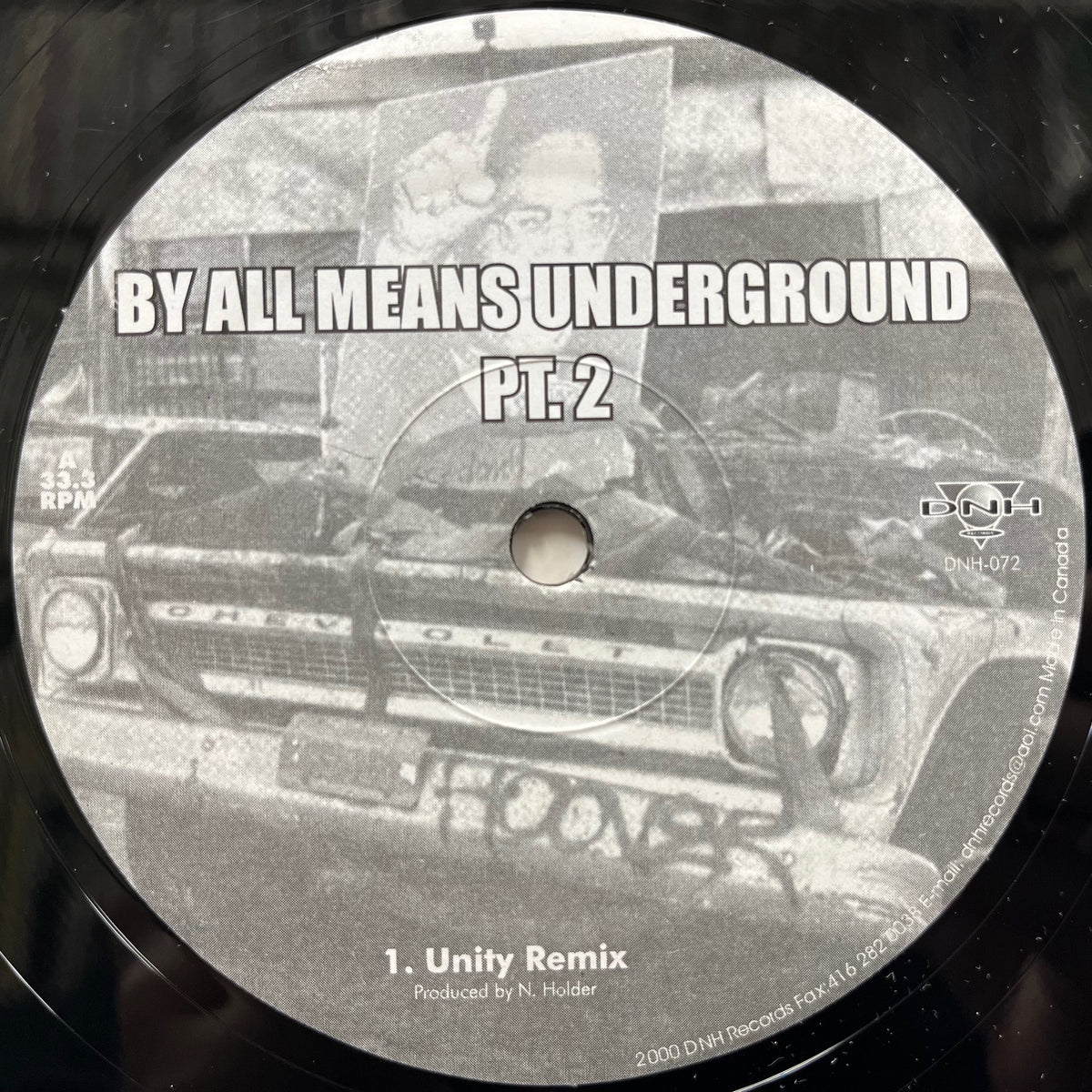 NICK HOLDER / By All Means Underground (Pt. 2) DNH-072, 12inch – TICRO ...