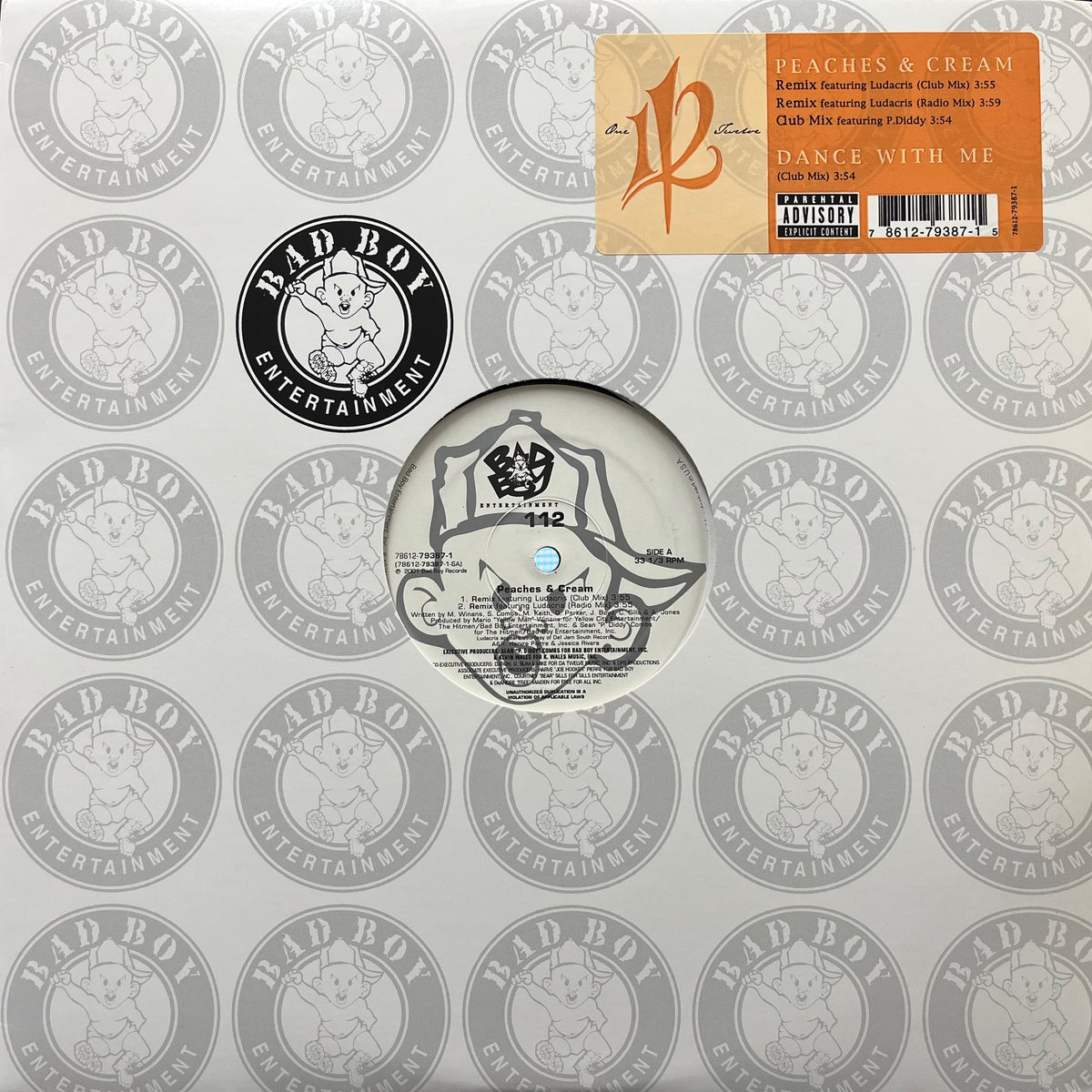 112 / Peaches & Cream / Dance With Me (78612-79387-1, 12inch) – TICRO ...