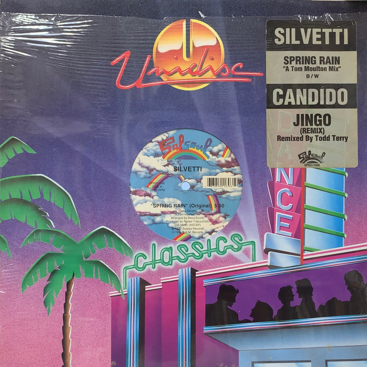 SILVETTI - CANDIDO / Spring Rain / Jingo (SPEC-1696, 12inch) – TICRO MARKET