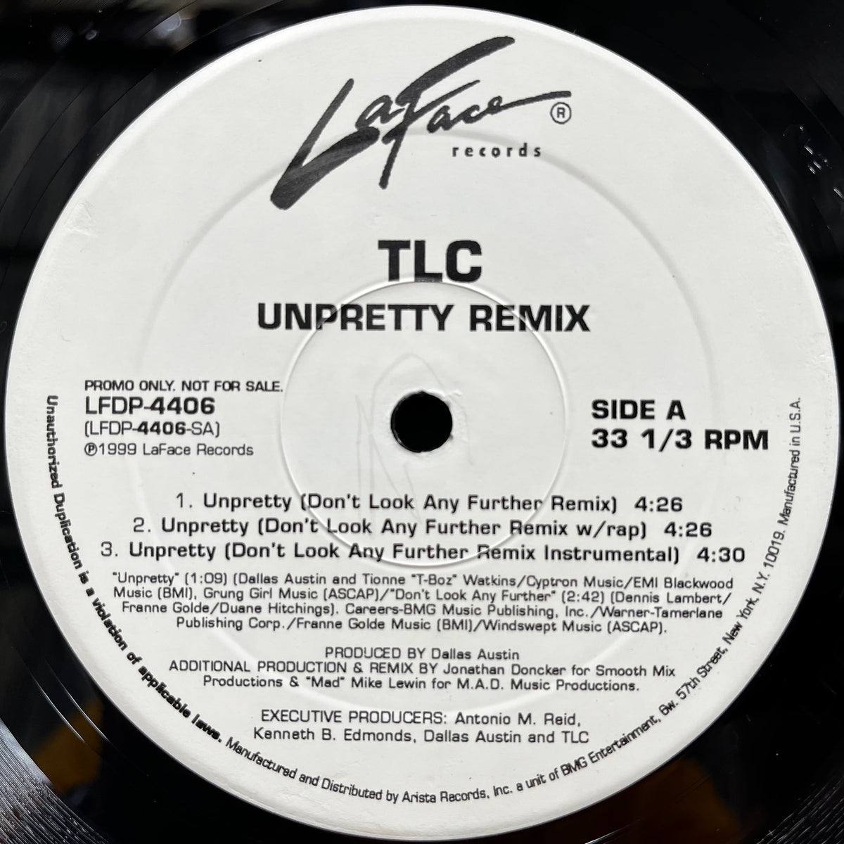 TLC / Unpretty Remix (LFDP-4406, 12inch) Promo – TICRO MARKET