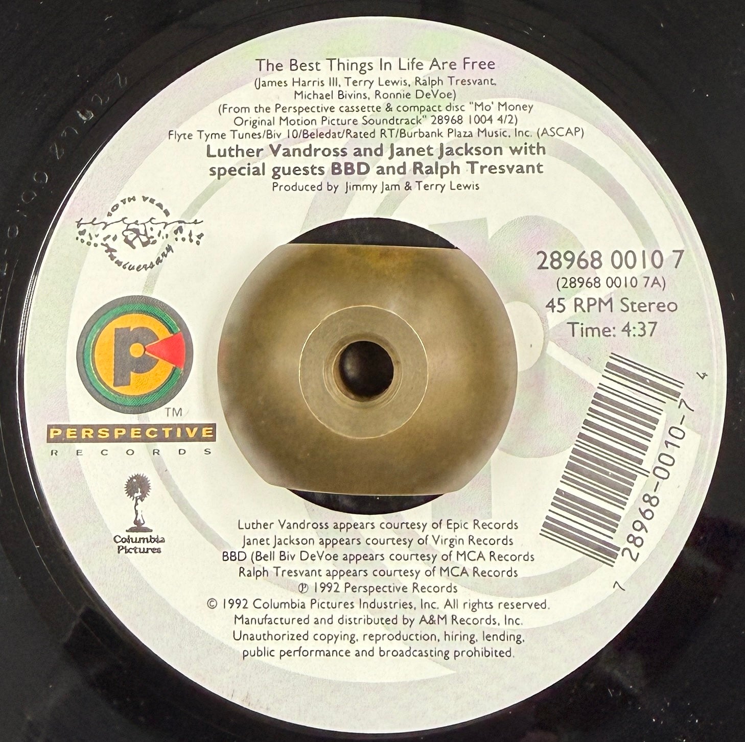 Luther Vandross & Janet Jackson / The Best Things In Life Are Free ( P ...