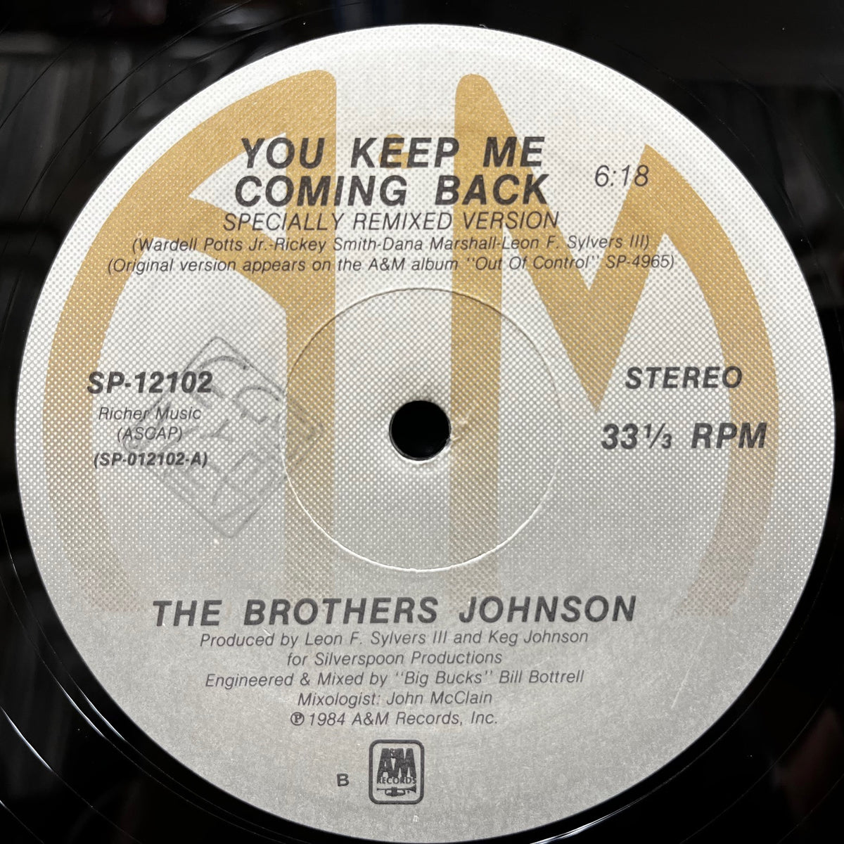 BROTHERS JOHNSON / You Keep Me Coming Back (SP-12102, 12inch) – TICRO ...