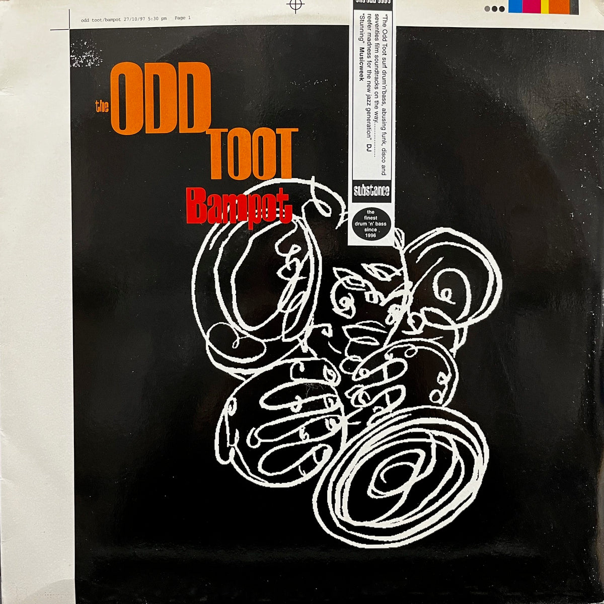 ODD TOOT / Bampot (hemp8djv, 2LP) – TICRO MARKET