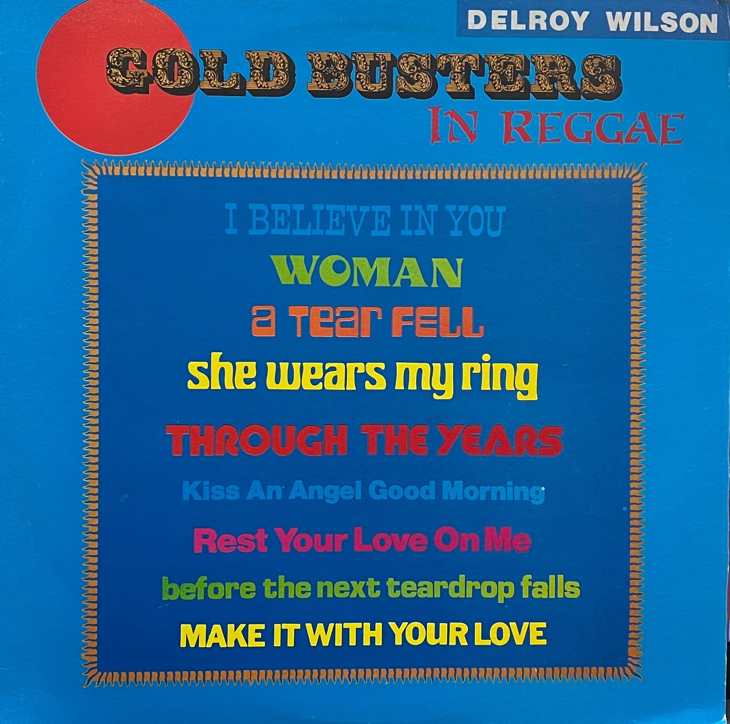 DELROY WILSON / Gold Busters In Reggae (Top Rank, LP) – TICRO MARKET
