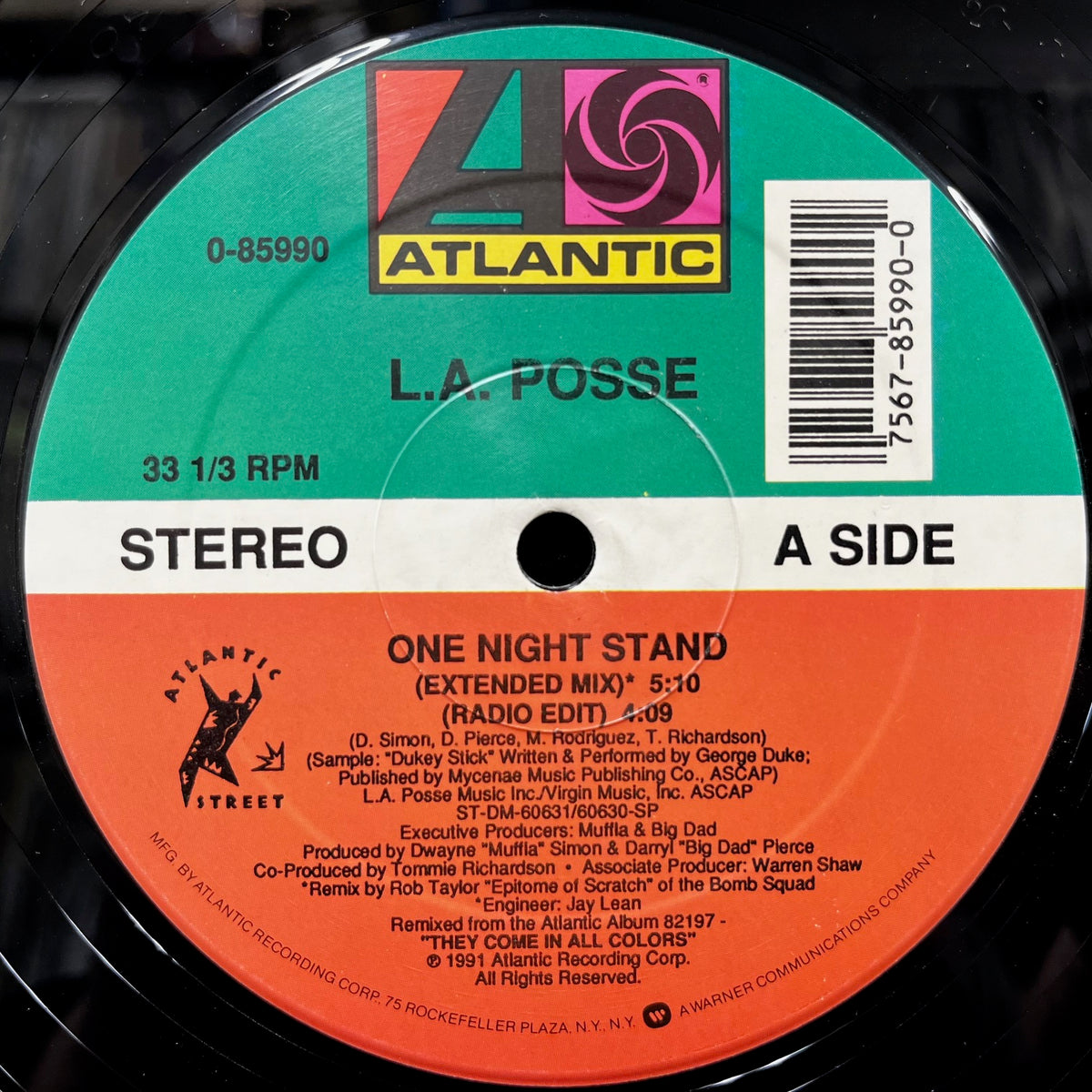 L.A. POSSE / One Night Stand (PR 4060, 12inch) – TICRO MARKET