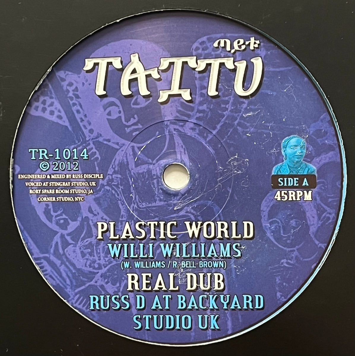 WILLI WILLIAMS / Plastic World (Taitu – TR-1014, 10inch) – TICRO MARKET
