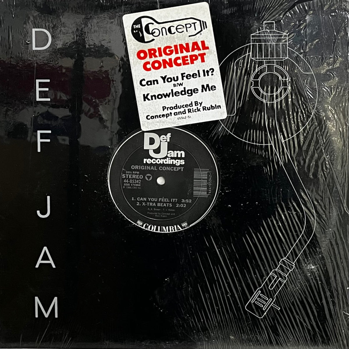 ORIGINAL CONCEPT / Can You Feel It? / Knowledge Me (44-05342, 12inch ...