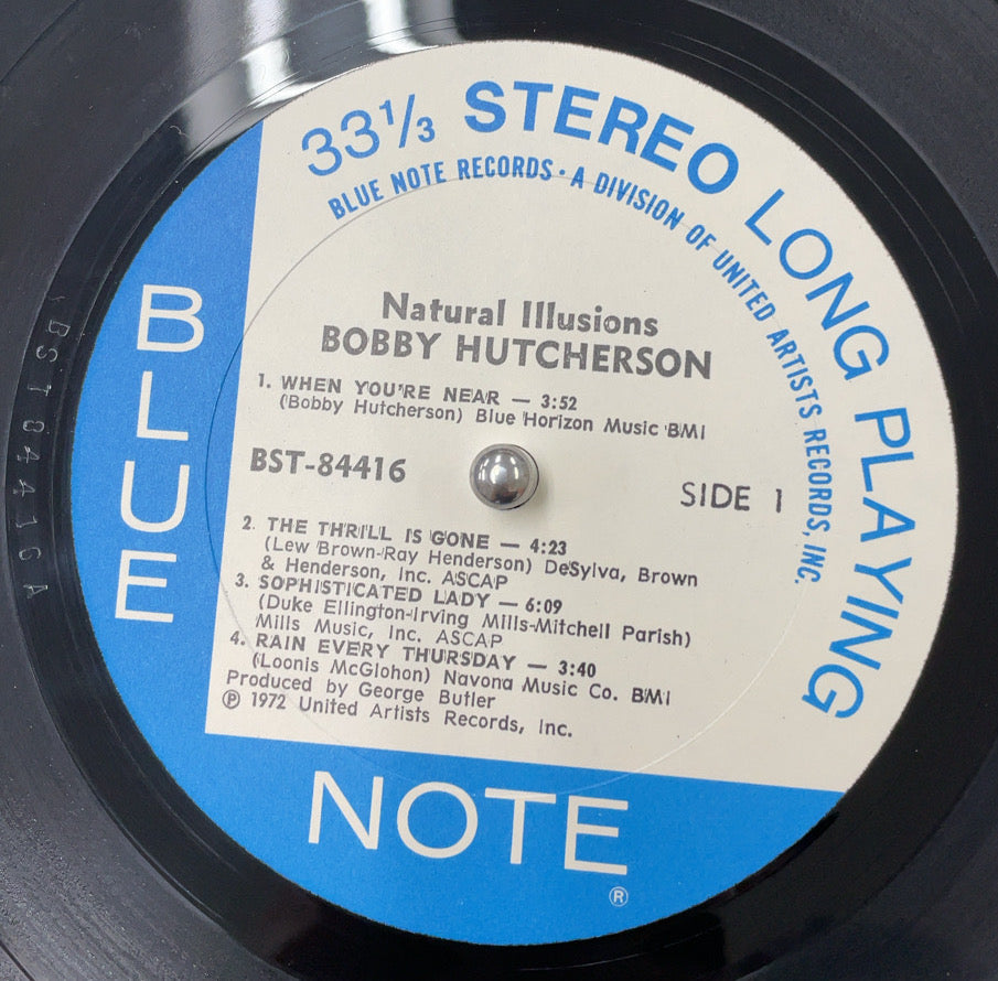 BOBBY HUTCHERSON / Natural Illusions (Blue Note – BST 84416, LP ...