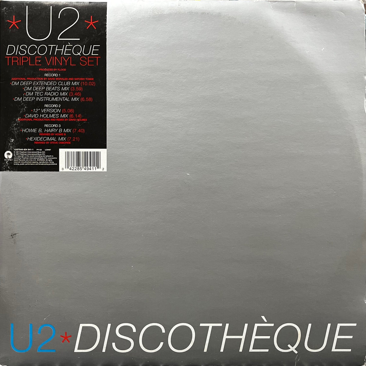 U2 / Discothèque (Triple Vinyl Set) 12inch x 3 – TICRO MARKET