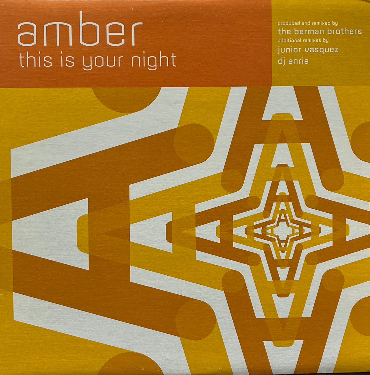 AMBER / This Is Your Night (Tommy Boy – TB 735, 12inch) – TICRO MARKET