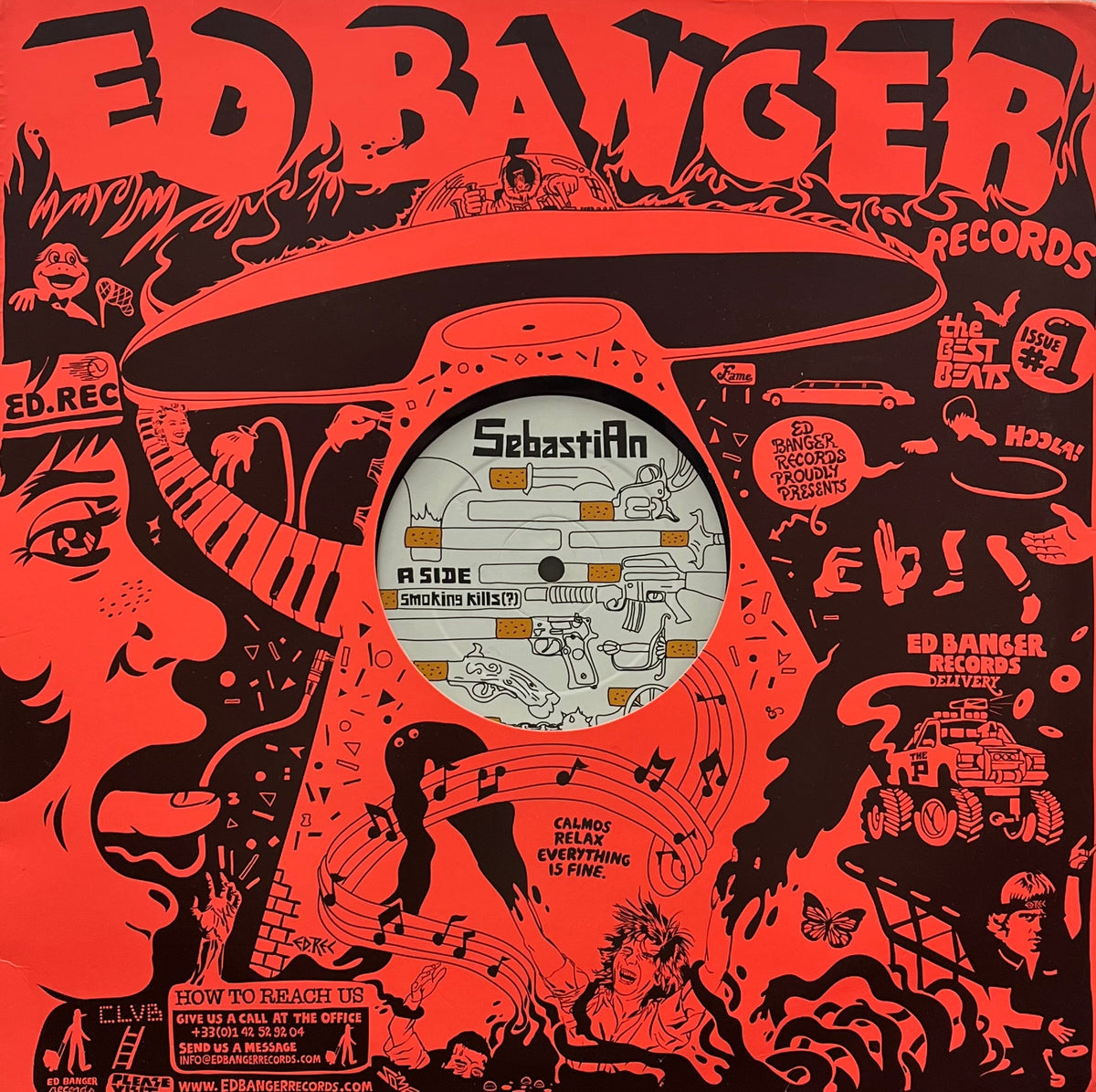SEBASTIAN / Smoking Kills (Ed Banger – ED 006, 12inch) – TICRO MARKET