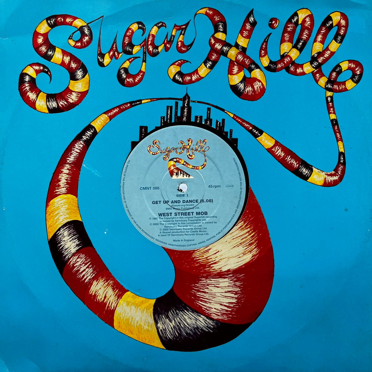 WEST STREET MOB / Get Up And Dance (CMNT 088, 12inch) – TICRO MARKET