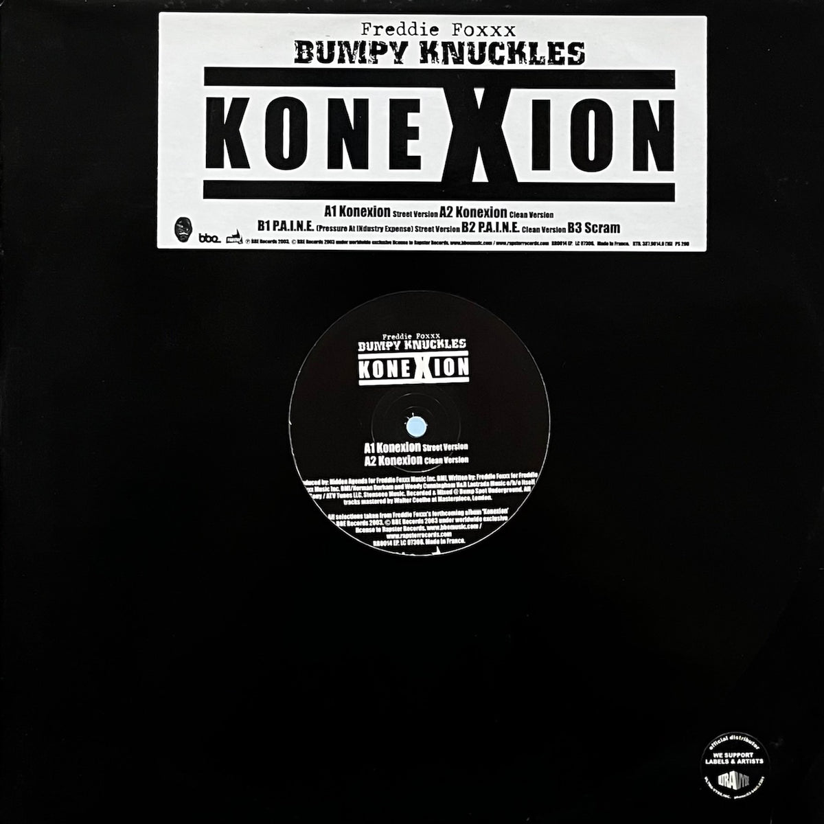 FREDDIE FOXXX - BUMPY KNUCKLES / Konexion / P.A.I.N.E. / Scram (RR0014 ...