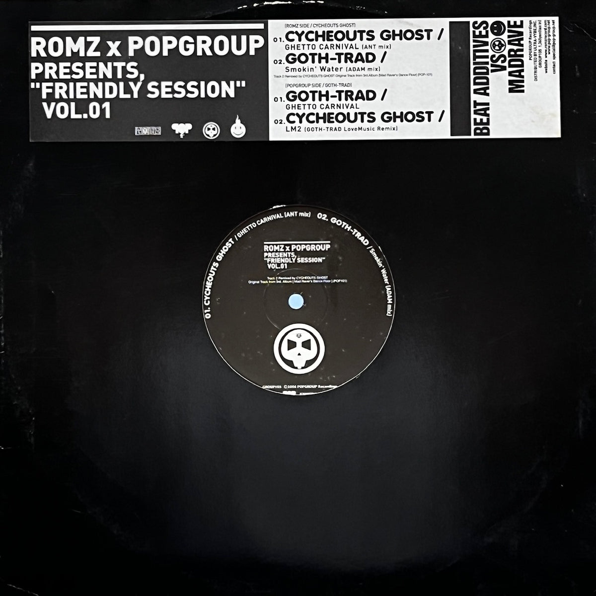 GOTH-TRAD / CYCHEOUTS GHOST / Friendly Session Vol. 01 (GROUP-105, 12i ...