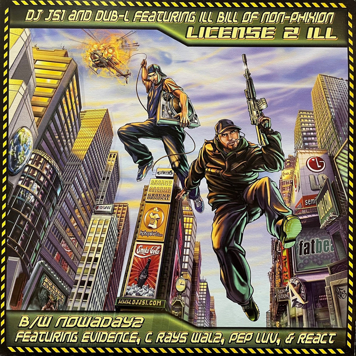 DJ JS-1 & DUB-L / License 2 Ill / Nowadayz (JS005, 12inch) – TICRO MARKET