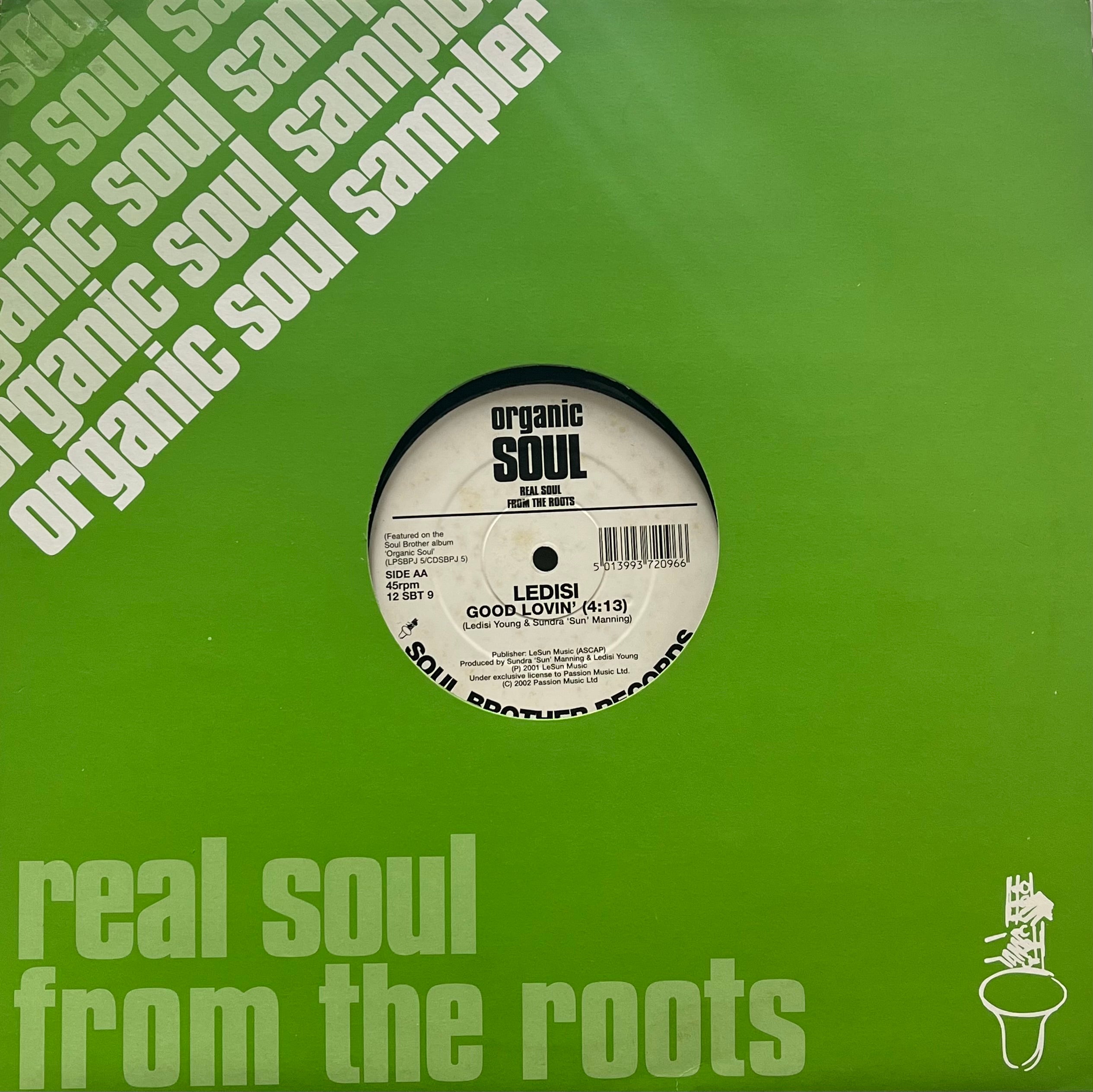 V.A. / Organic Soul Sampler (Real Soul From The Roots) (Soul Brother ...
