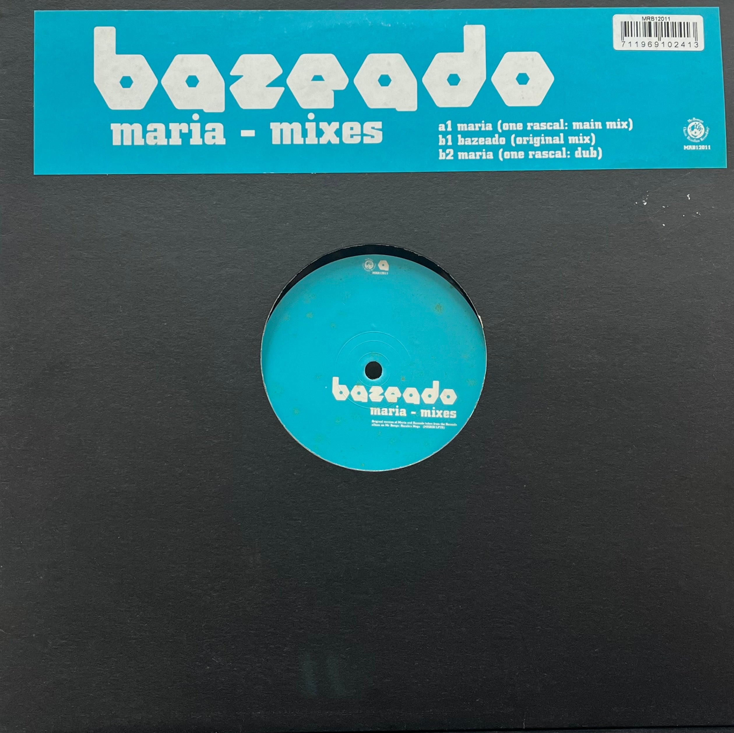 BAZEADO / Maria - Mixes (Mr Bongo – MRB 12011, 12inch) – TICRO MARKET