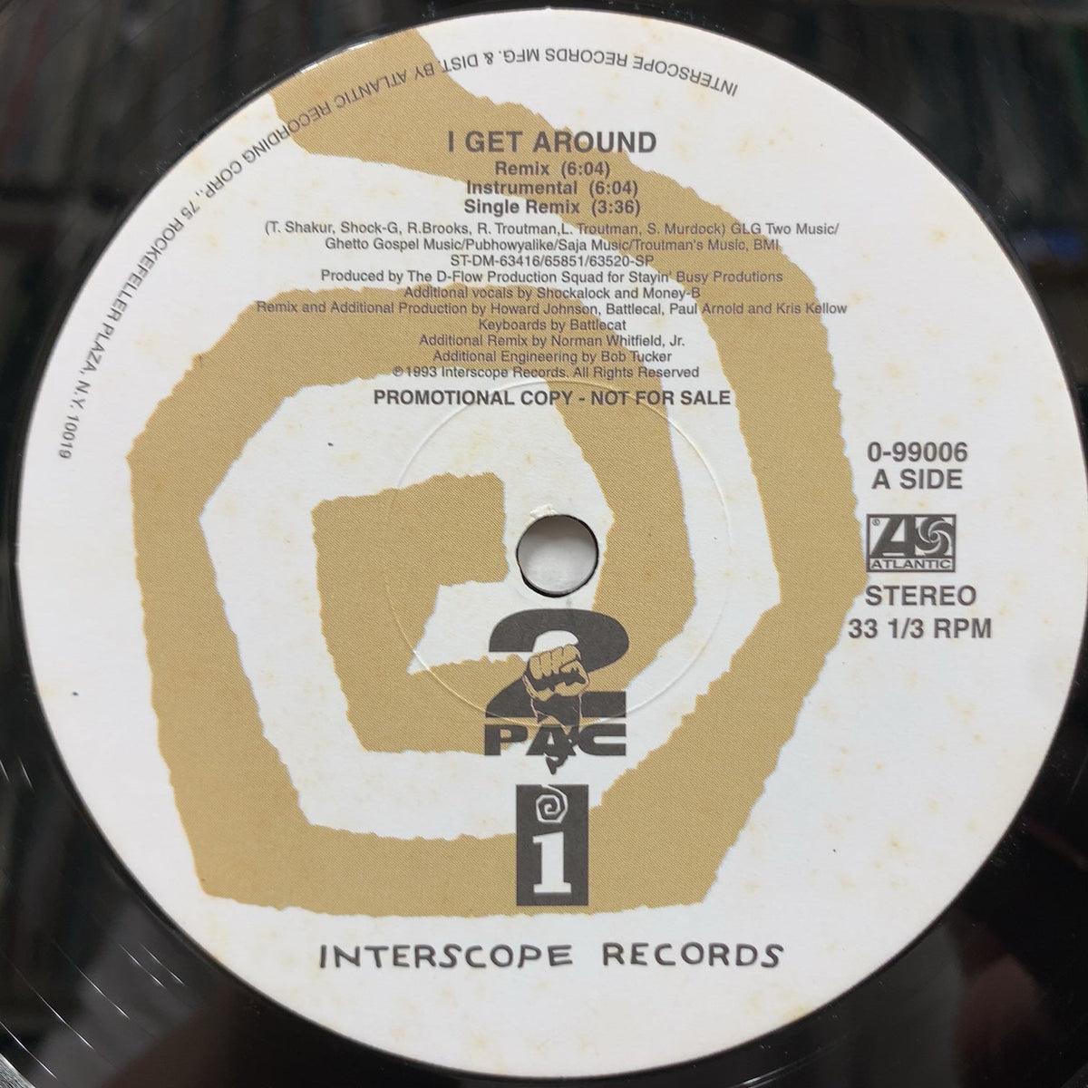 2PAC / I Get Around (Reissue, 12inch) – TICRO MARKET