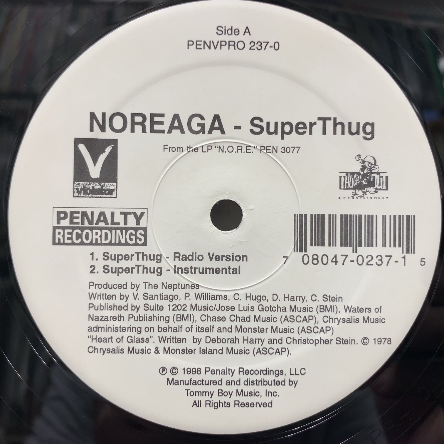 NOREAGA / SuperThug (PENVPRO 237-0, 12inch) – TICRO MARKET