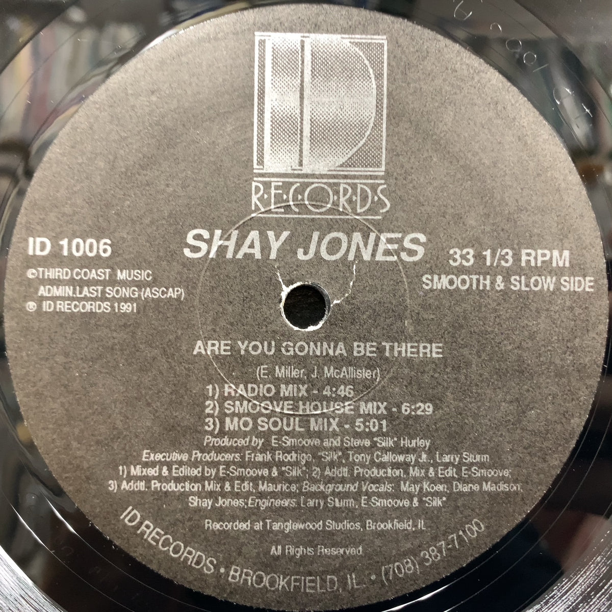 SHAY JONES / Are You Gonna Be There (ID 1006, 12inch) – TICRO MARKET