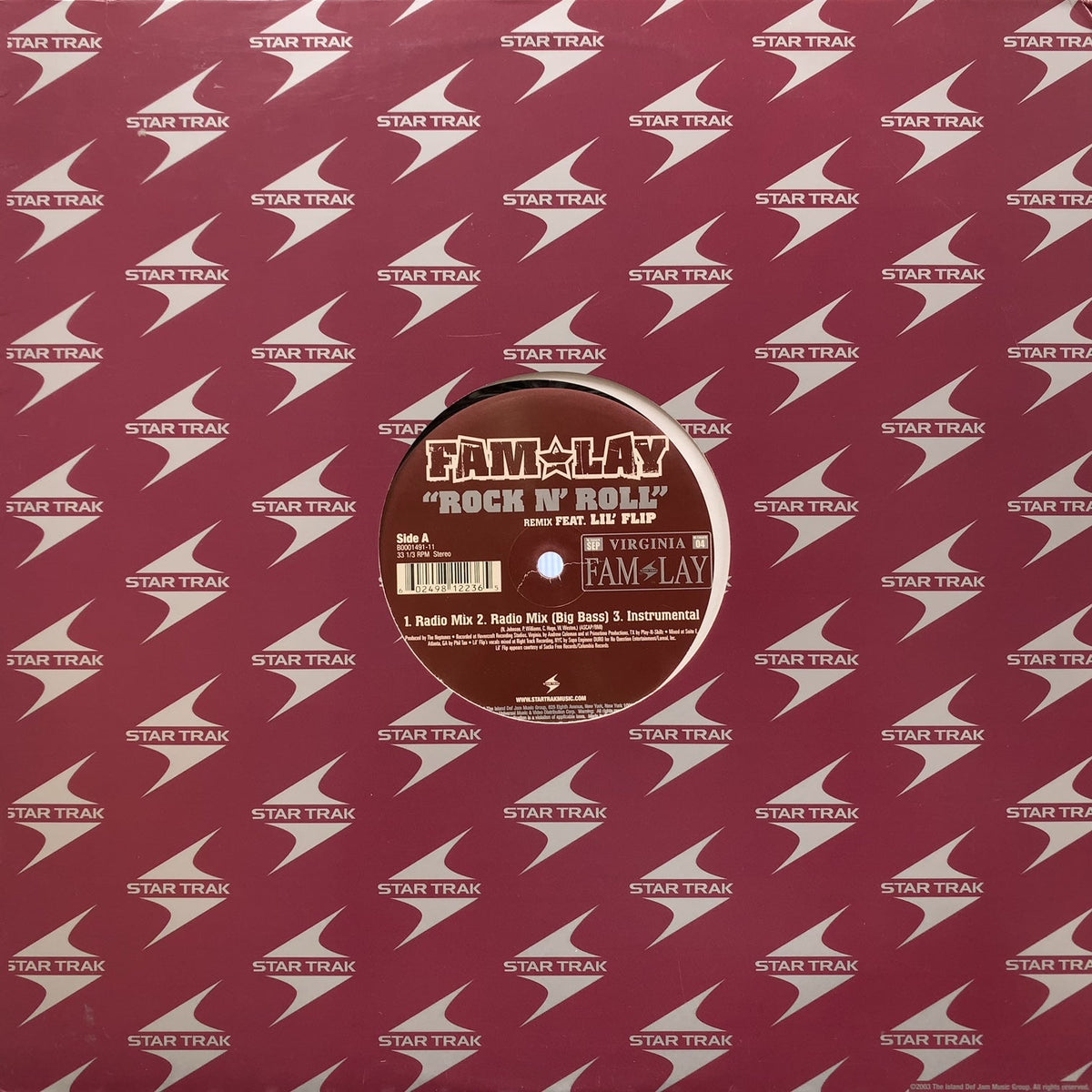 FAM-LAY / Rock N' Roll (Remix) B0001491-11, 12inch – TICRO MARKET